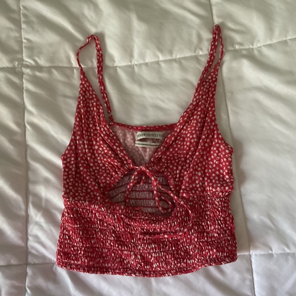 Urban Outfitters | Tops | Urban Red Crop Tank | Poshmark
